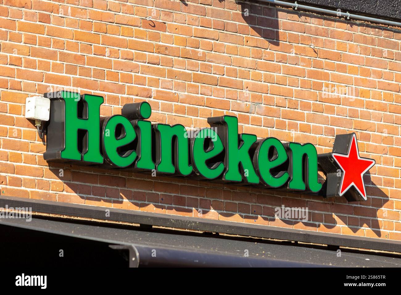 Heineken logo. Heineken is a Dutch multinational brewing company ...