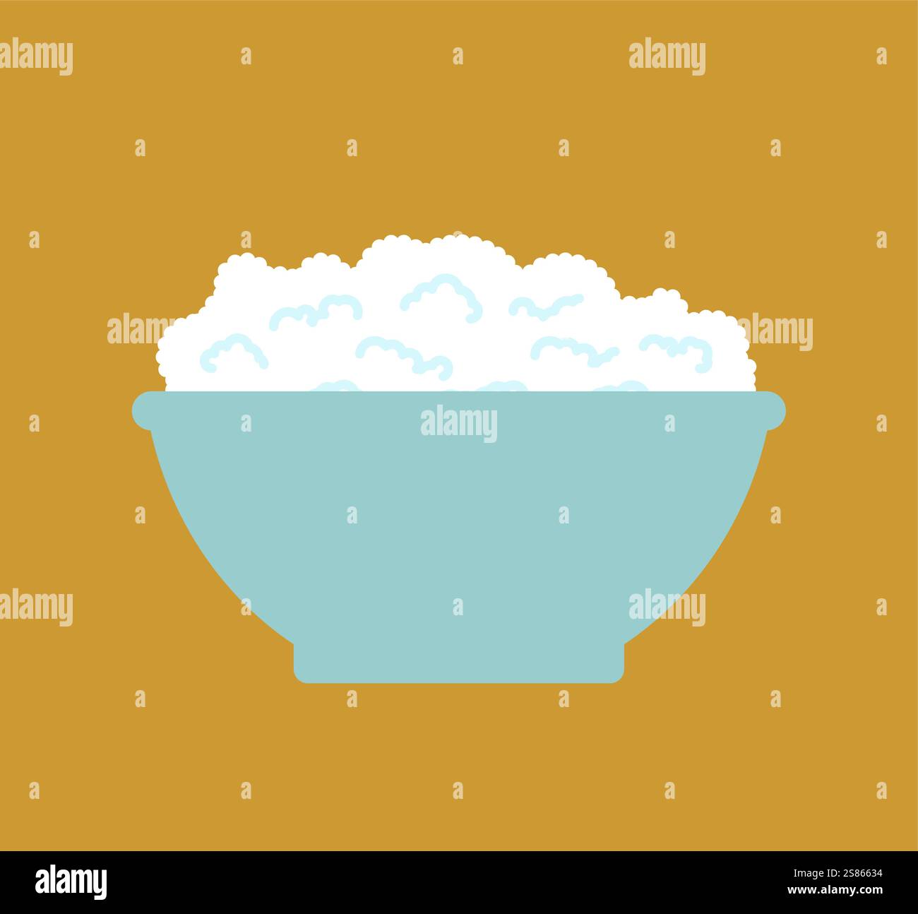 White cottage cheese in Stock Vector Images - Alamy