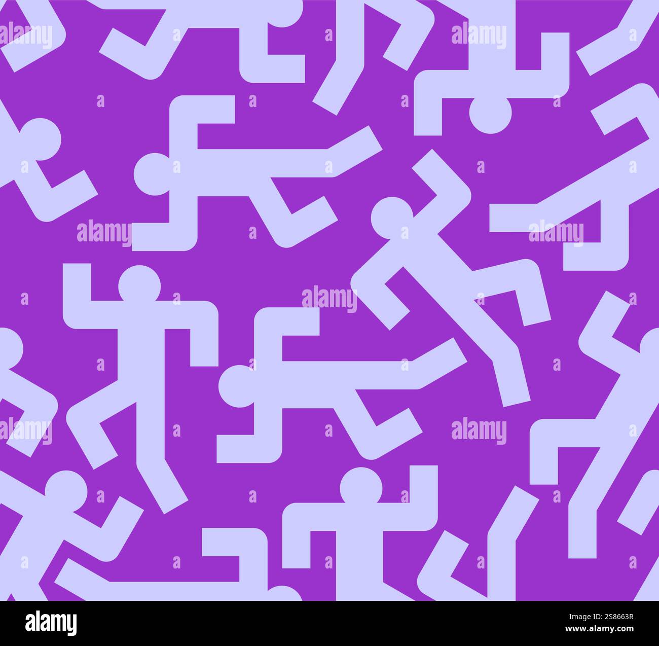 Running man pattern seamless. Run background Stock Vector Image & Art ...