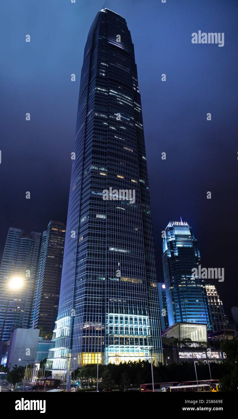 Hochhaus Two International Finance Centre IFC, Central, Hongkong, Volksrepublik China *** High ...