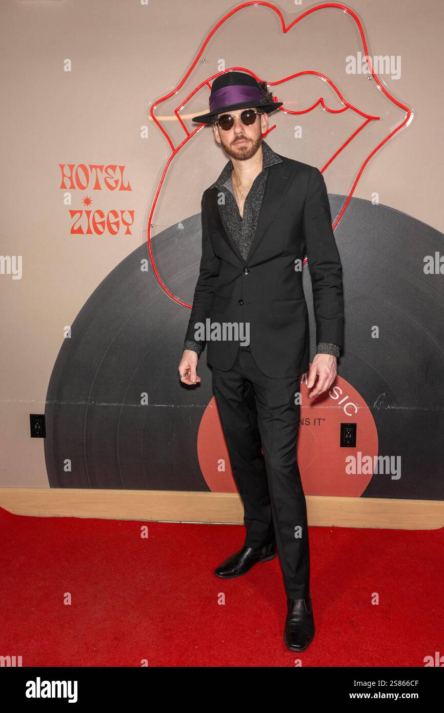 Los Angeles, United States. 18th Jan, 2025. Musician Morgan Day attends ...