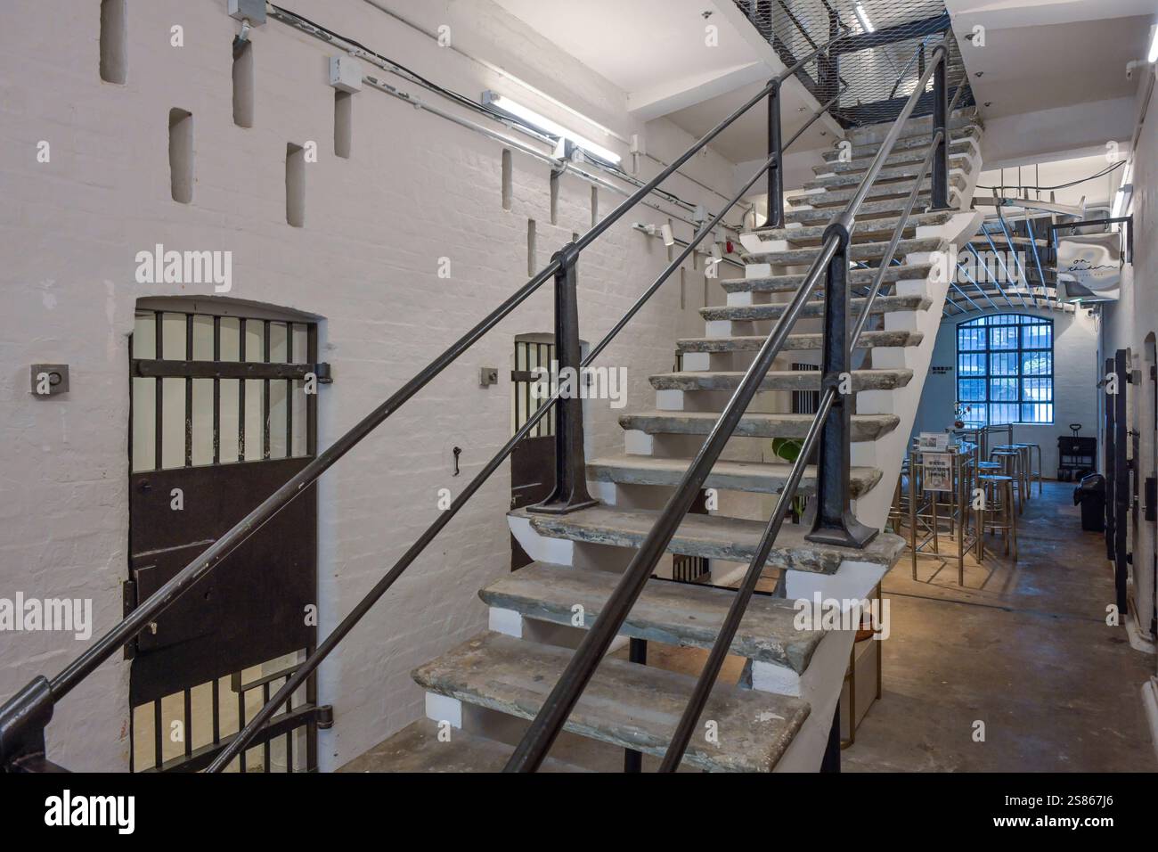 Ehemaliges Gefängnis, Victoria Prison, Old Bailey Street, Central ...