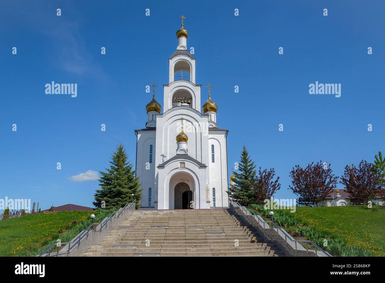 Cathedral of the Resurrection of Christ in St. Barsonofiev Monastery ...