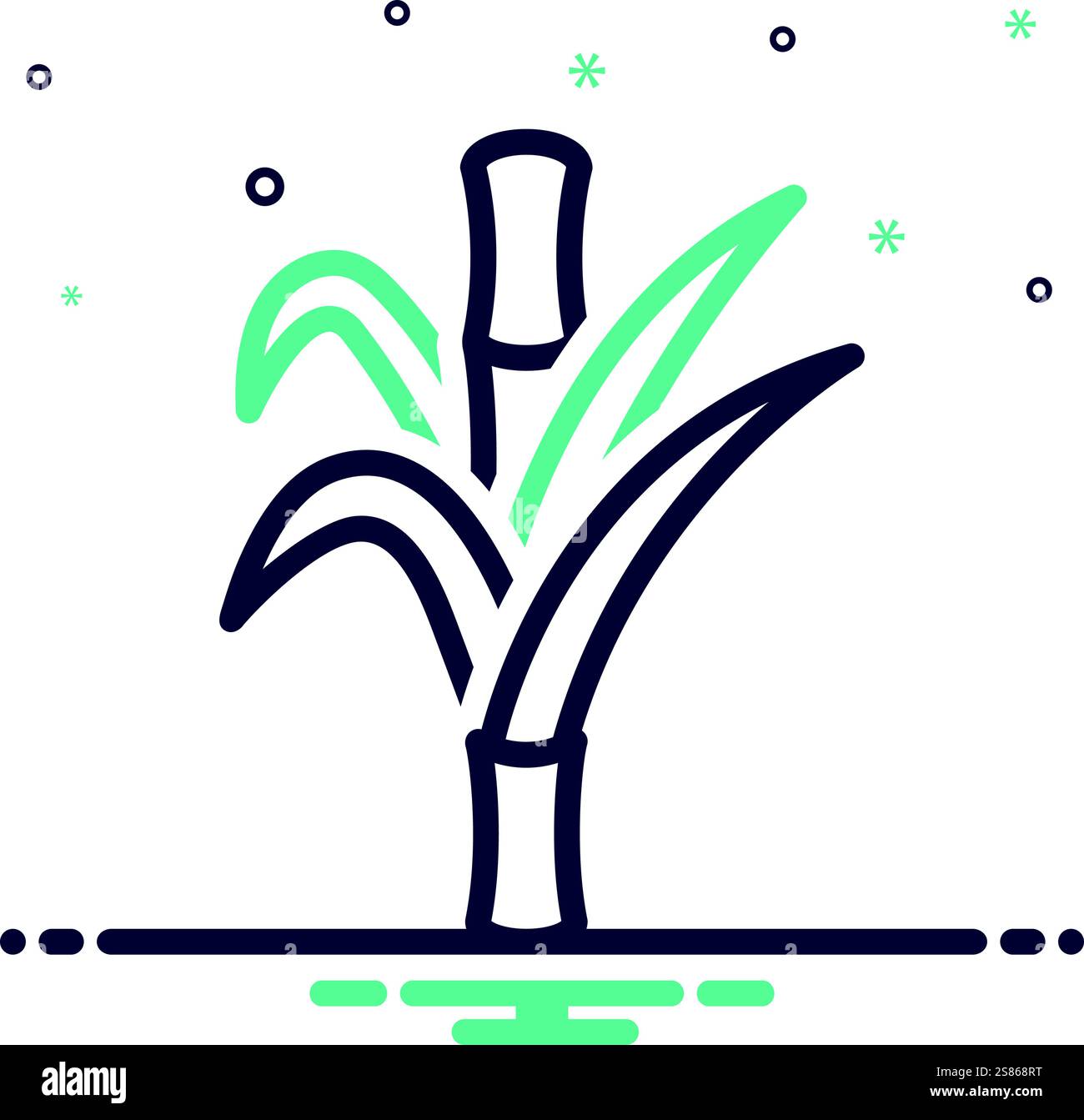 Icon sugar cane Cut Out Stock Images & Pictures - Alamy