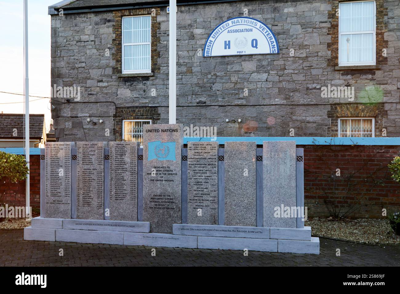 irish united nations veterans association and united nations memorial ...