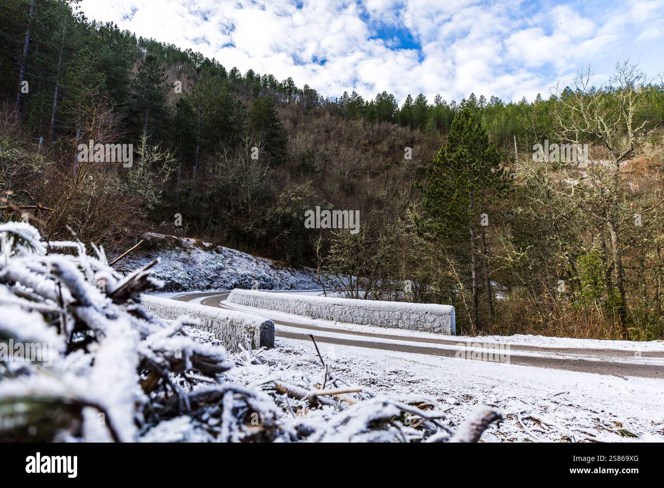 Gap, France. 20th Jan, 2025. Illustration Landscape Recce ...