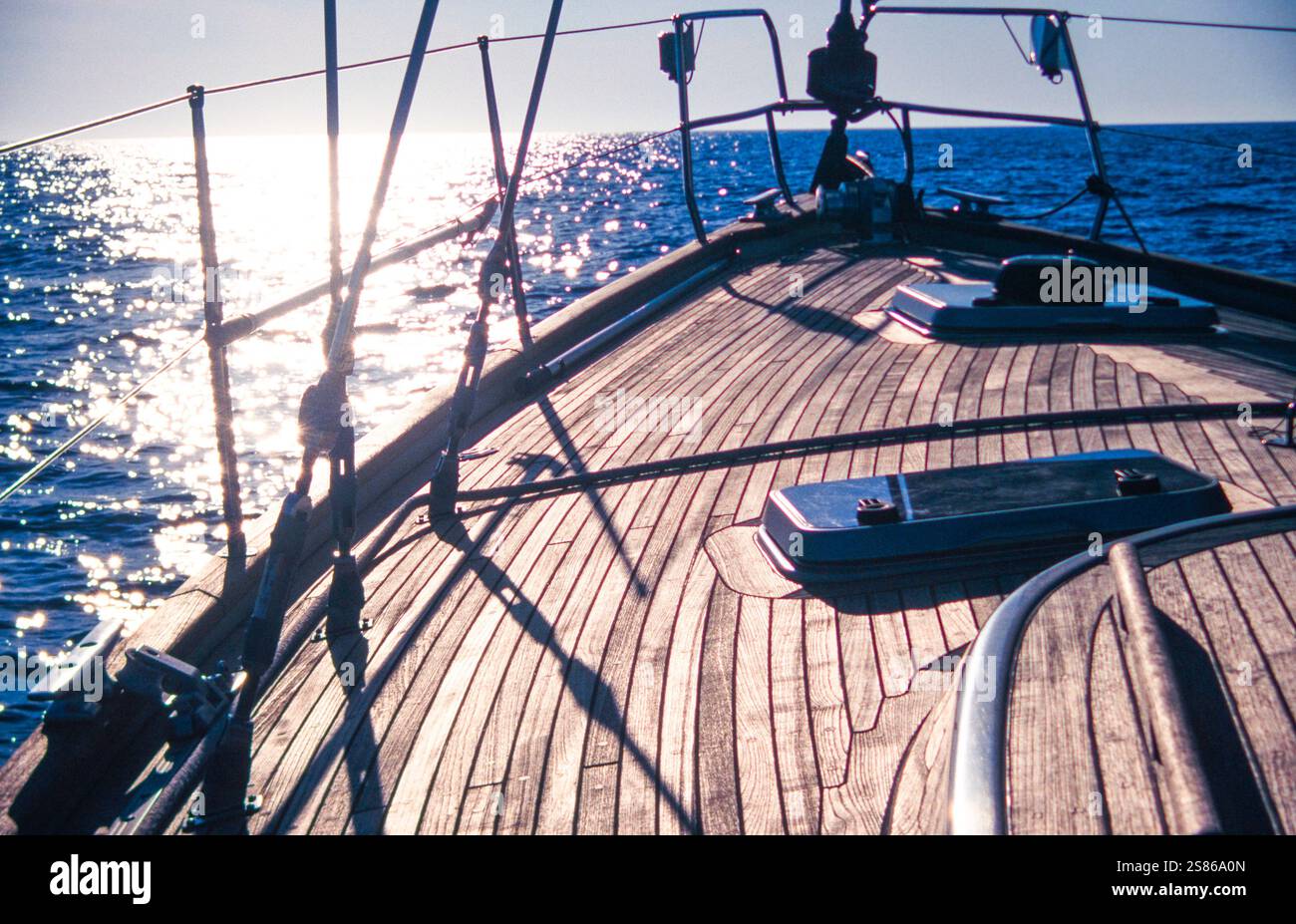 Boat pulpit hi-res stock photography and images - Alamy
