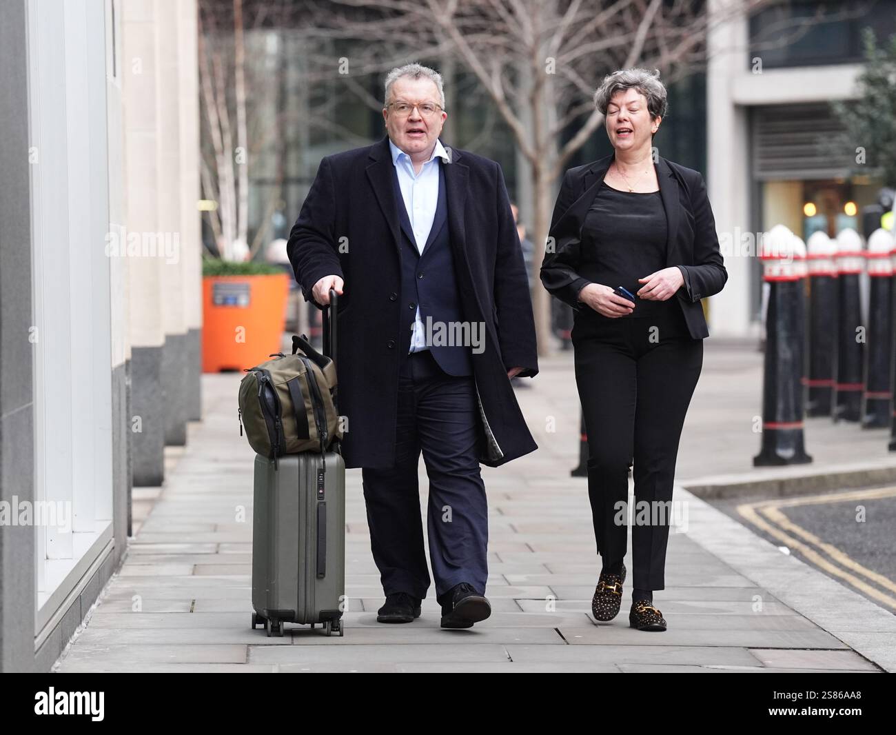 Lord tom watson arrives hi-res stock photography and images - Alamy