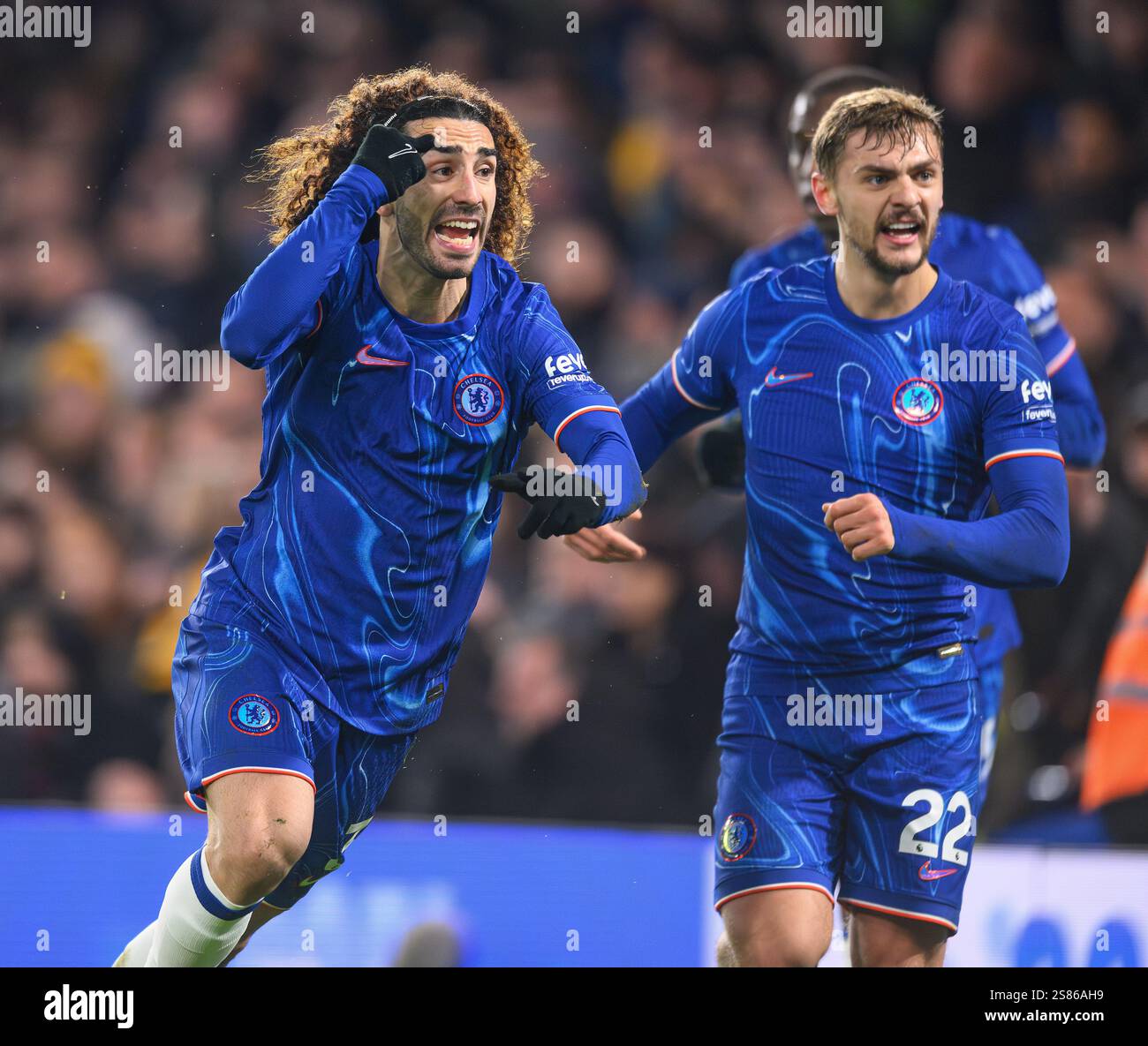 London, UK. 20th Jan, 2025. Chelsea v Wolverhampton Wanderers - Premier ...