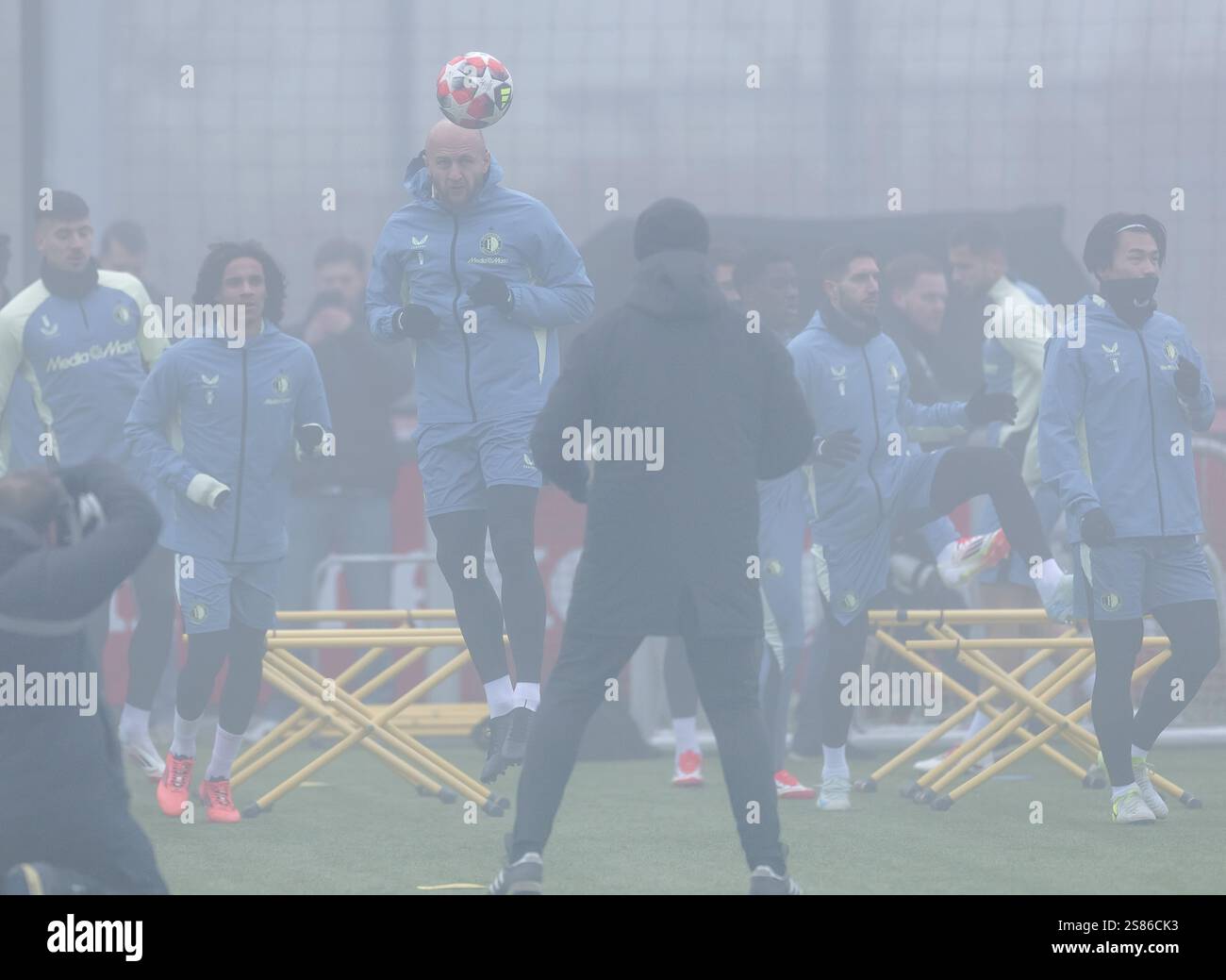 ROTTERDAM - Gernot Trauner (m) of Feyenoord during a training session ...