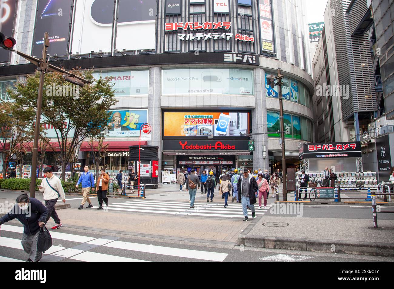 Yodobashi-Akiba store in the Akihabara district in Tokyo Japan, famous ...