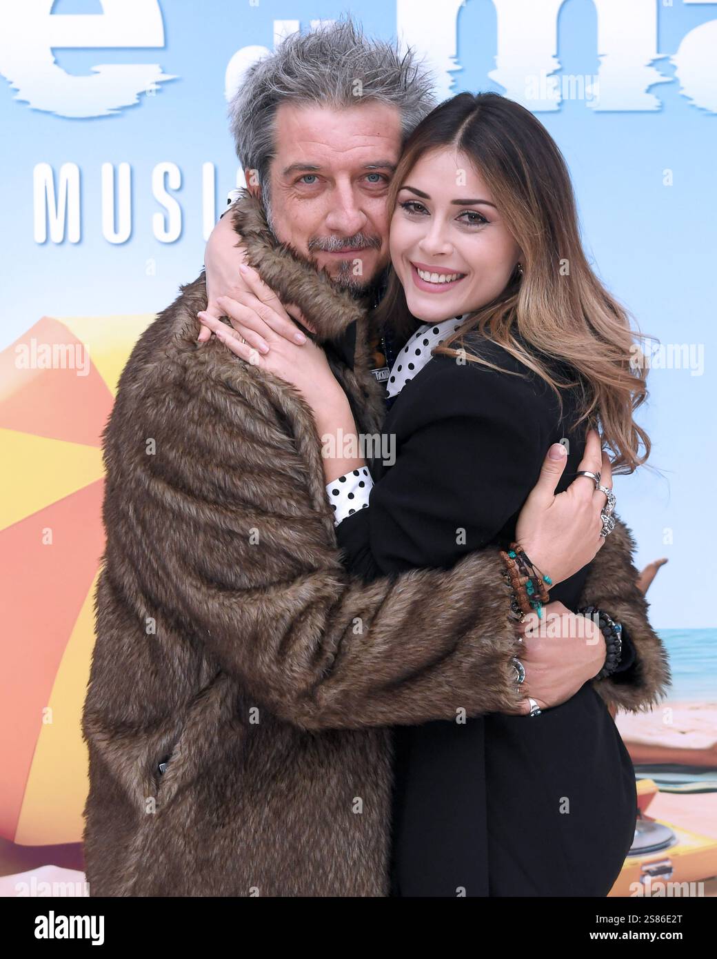 Milan, Italy. 21st Jan, 2025. Milan, photocall show "Taste of the sea ...