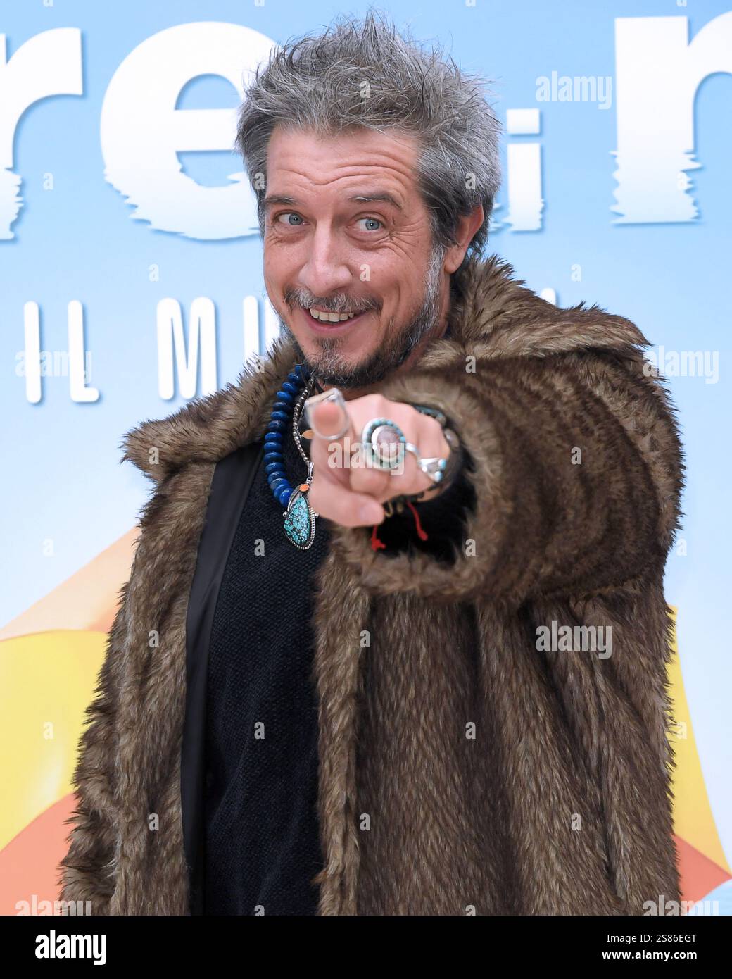 Milan, Italy. 21st Jan, 2025. Milan, photocall show "Sapore di mare ...