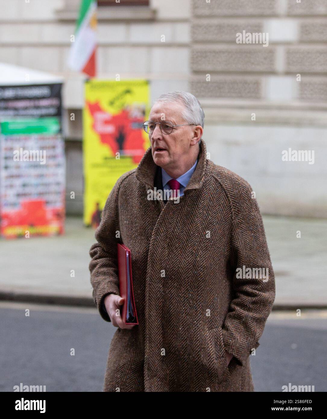 London, UK. 21st Jan, 2025. Rt Hon Hilary Benn, Secretary of State for ...