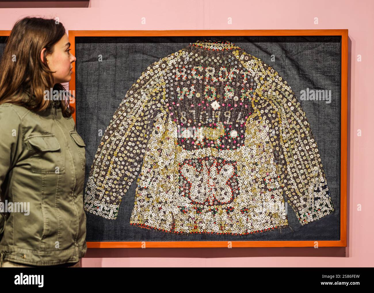 Battersea ,London 21 January 2025 Pearly Kings and Queens Attributed to ...