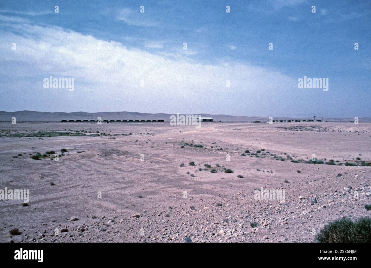Railway branch line of the Baghdad railway between Damascus and Palmyra ...