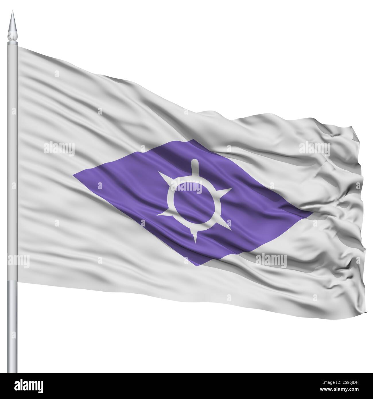 Kofu capital city flag hi-res stock photography and images - Alamy