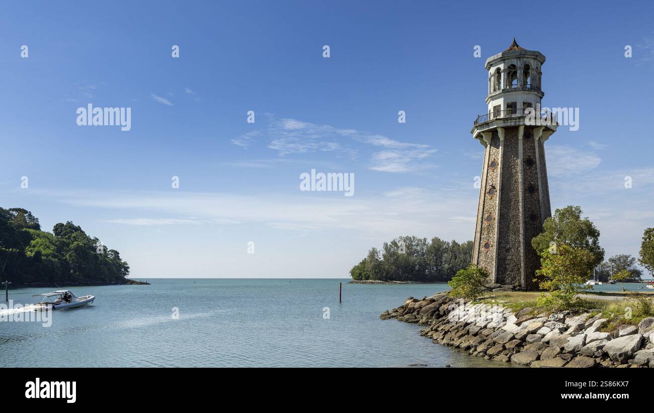 Perdana Quay Lighthouse, Telaga, Langkawi, Kedah State, Malaysia ...