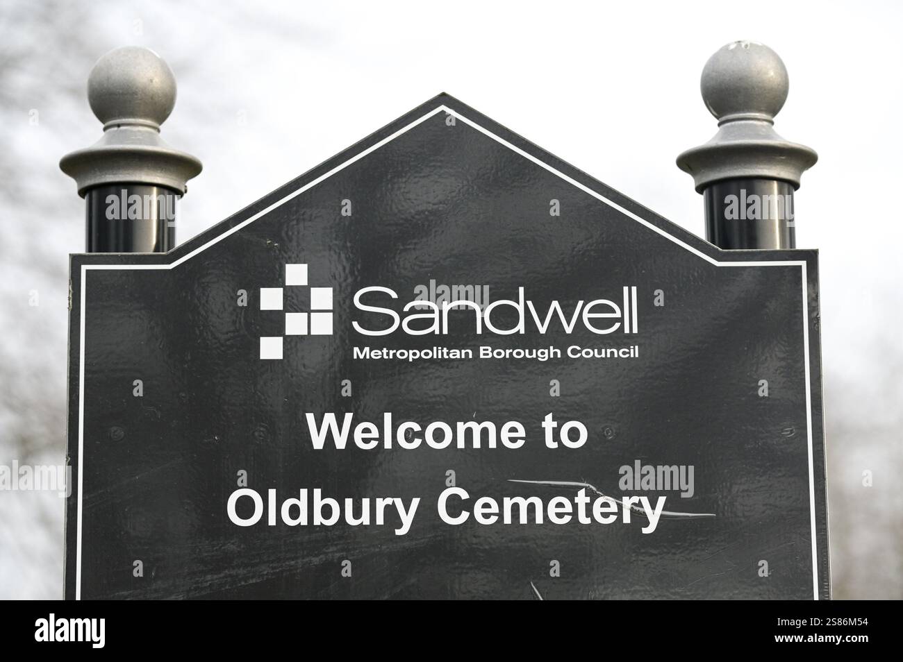 Oldbury Cemetery, 21st January 2025. A British Transport Police ...