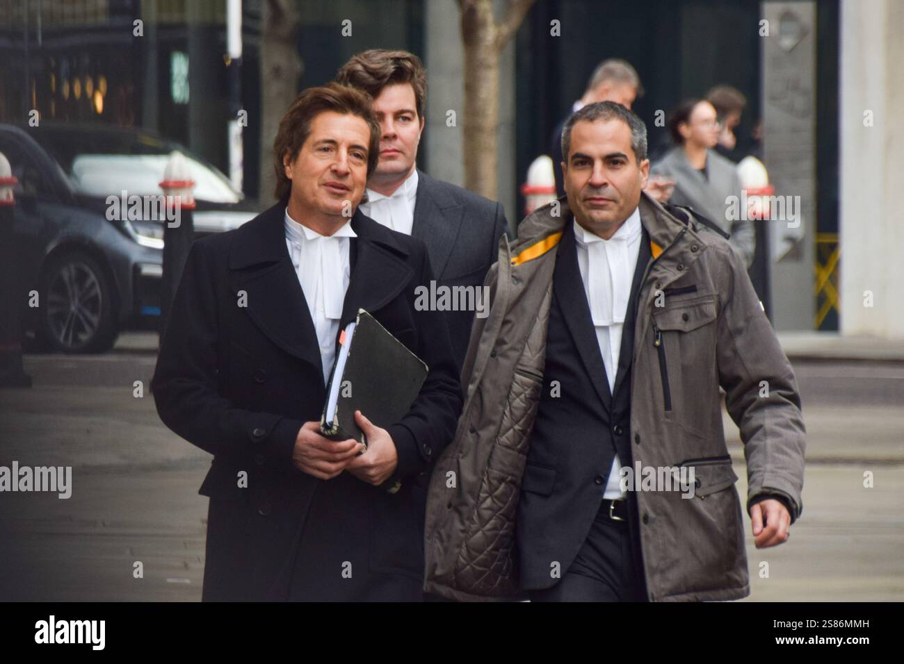 London, UK. 21st January 2025. Prince Harry's lawyer David Sherborne ...