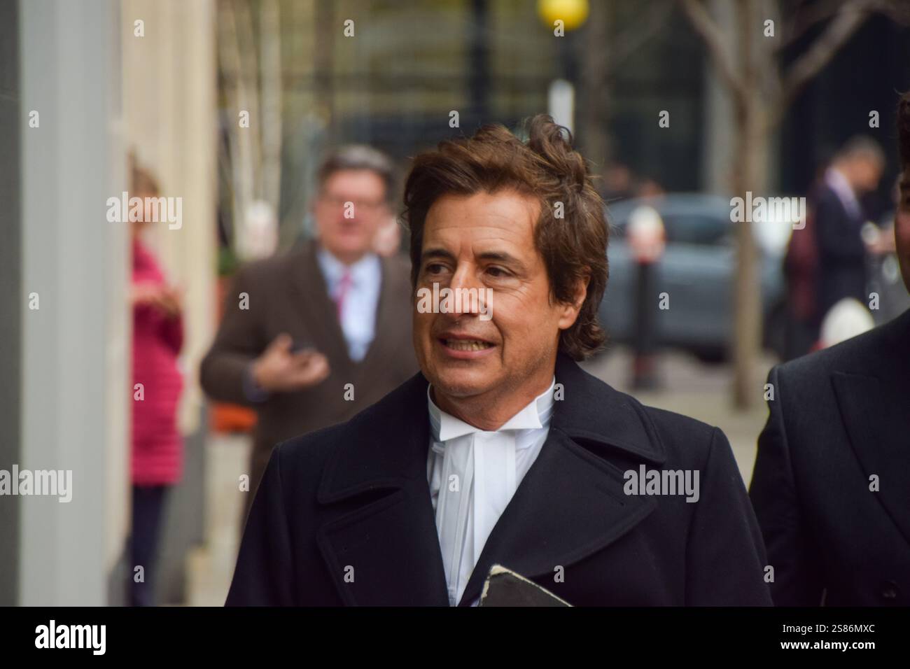 London, UK. 21st January 2025. Prince Harry's lawyer David Sherborne ...