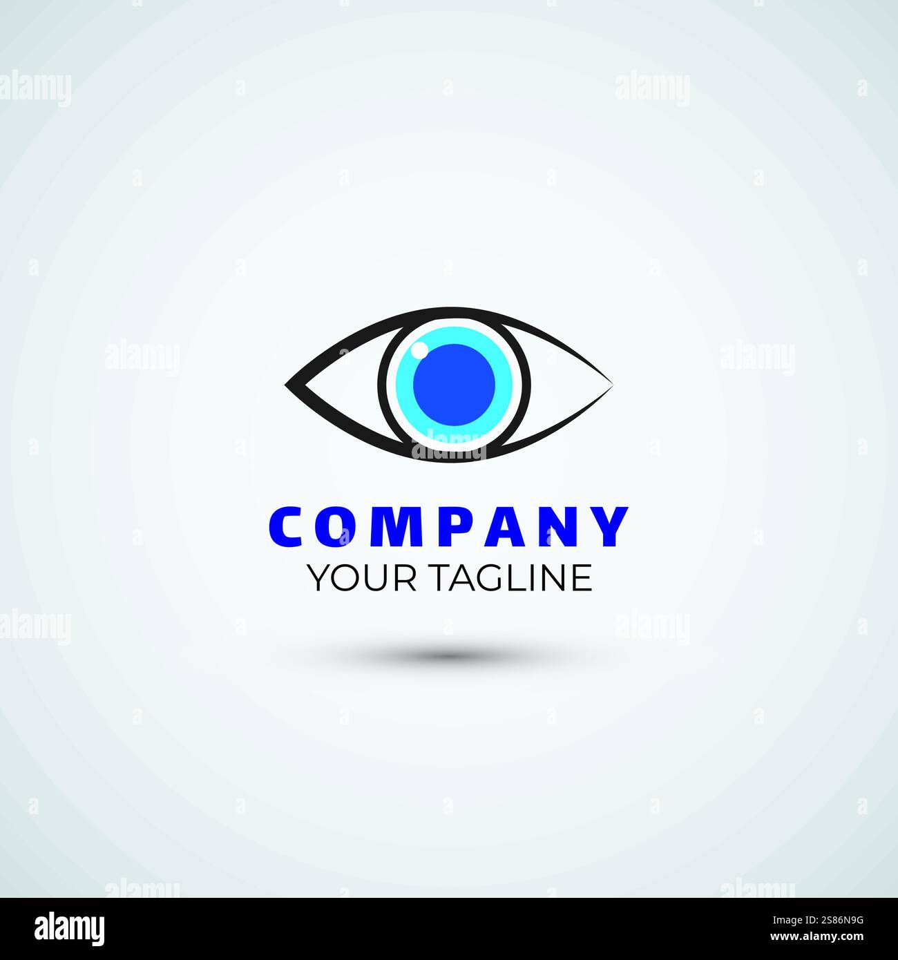 Eyes vision logo design template icon Stock Vector Image & Art - Alamy