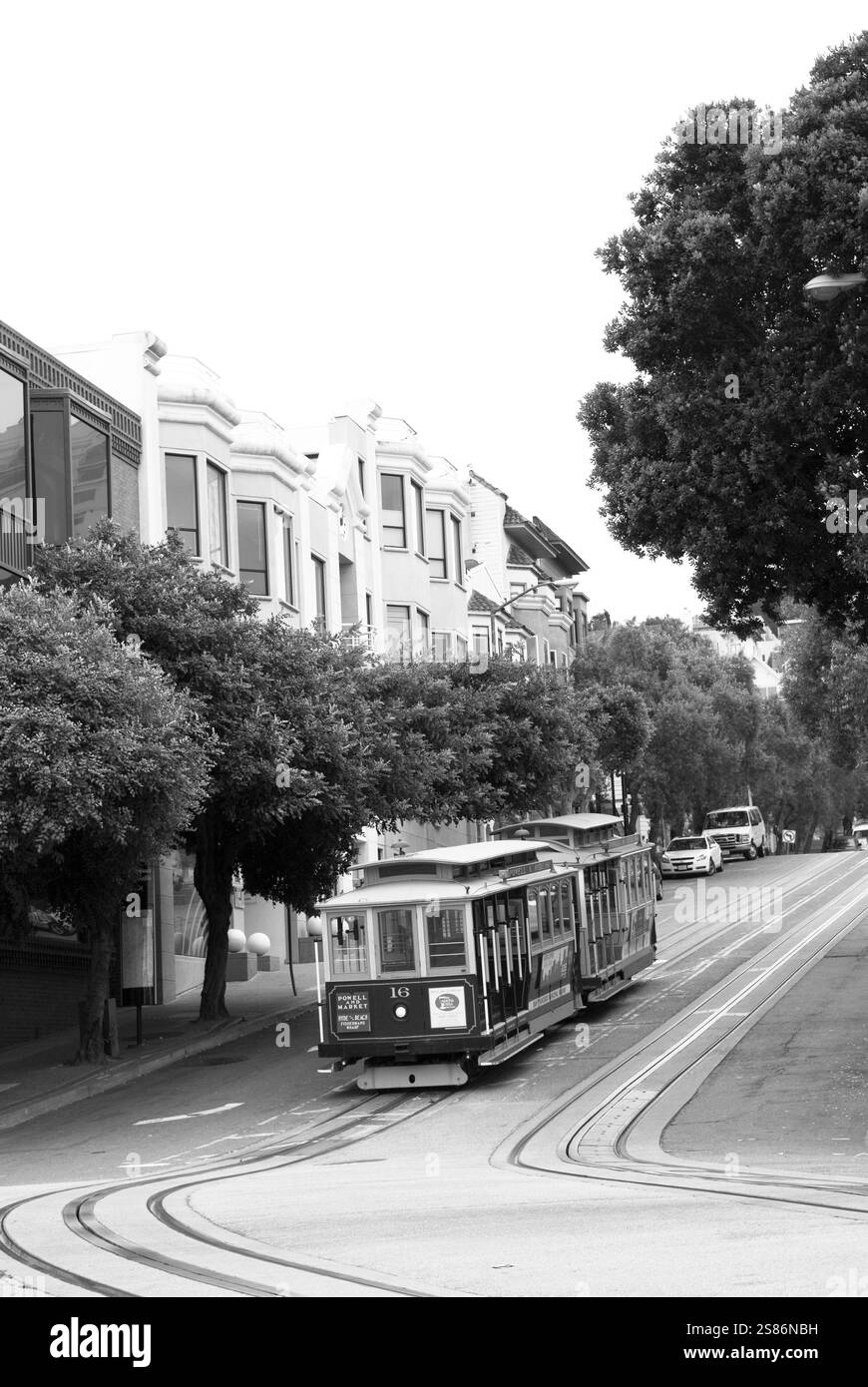 Local area in downtown Black and White Stock Photos & Images - Alamy