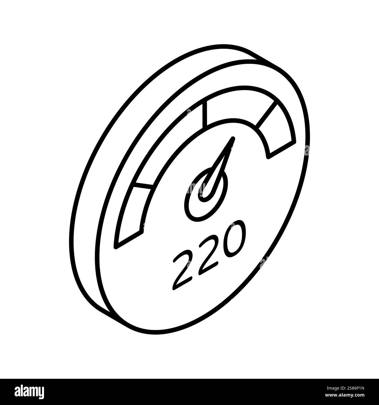 Grab this carefully crafted speedometer in modern and editable style ...