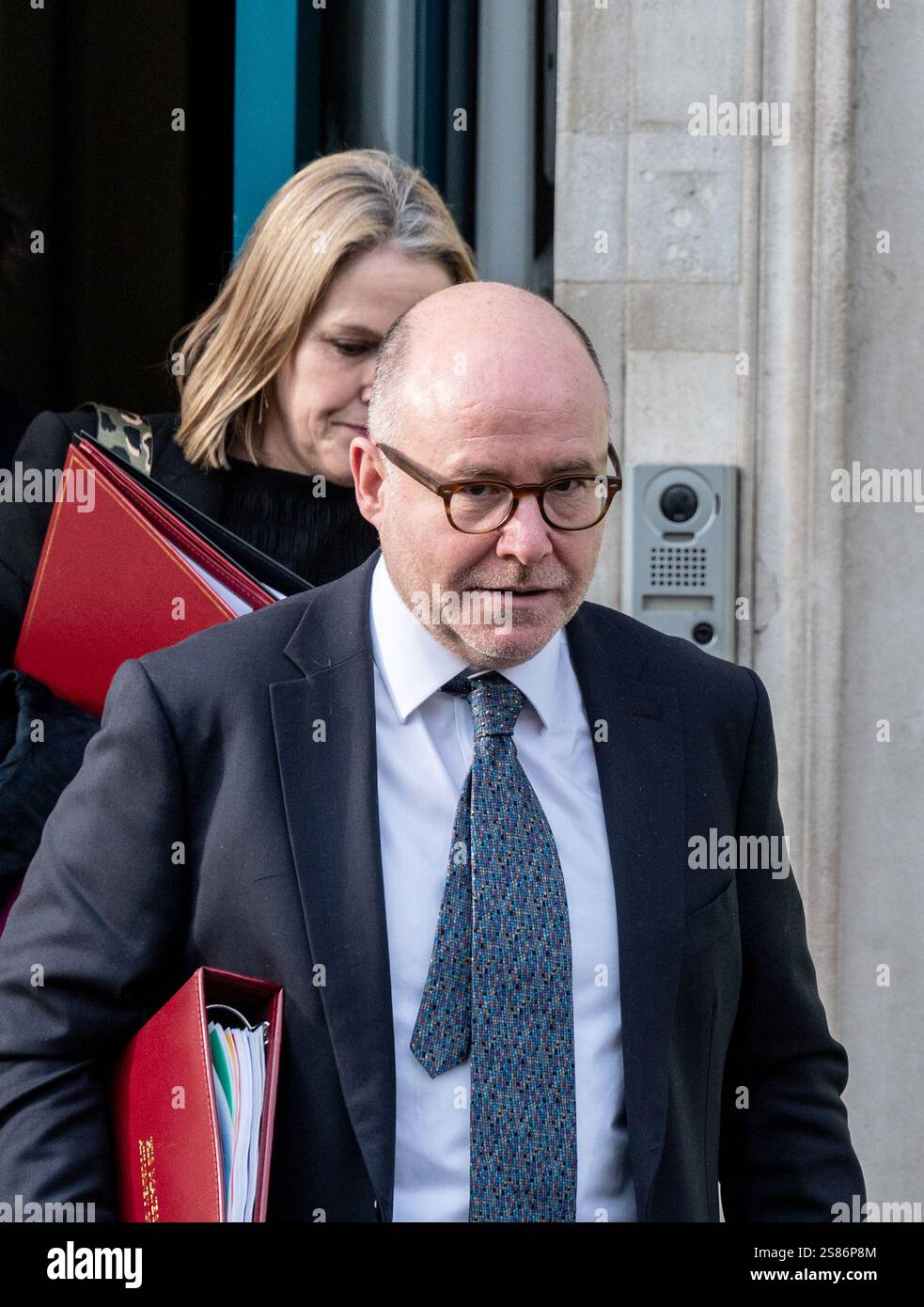 London, UK. 21st January 2025. Attorney General Lord Hermer KC leaving ...