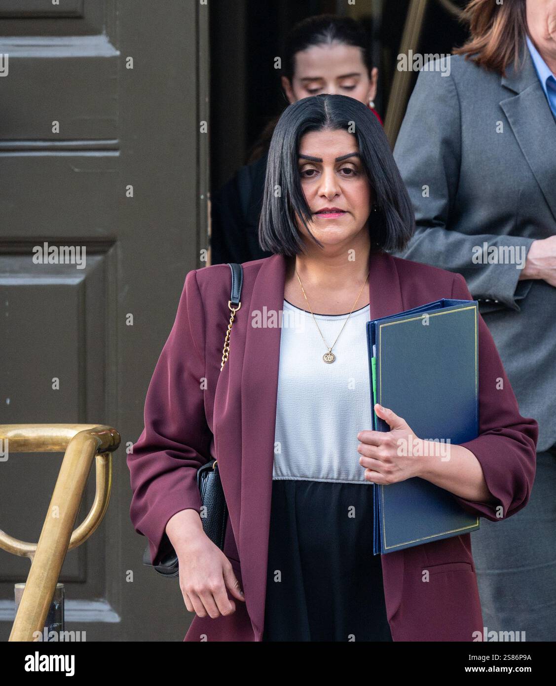 London, UK. 21st Jan, 2025. Secretary of State for Justice Shabana ...