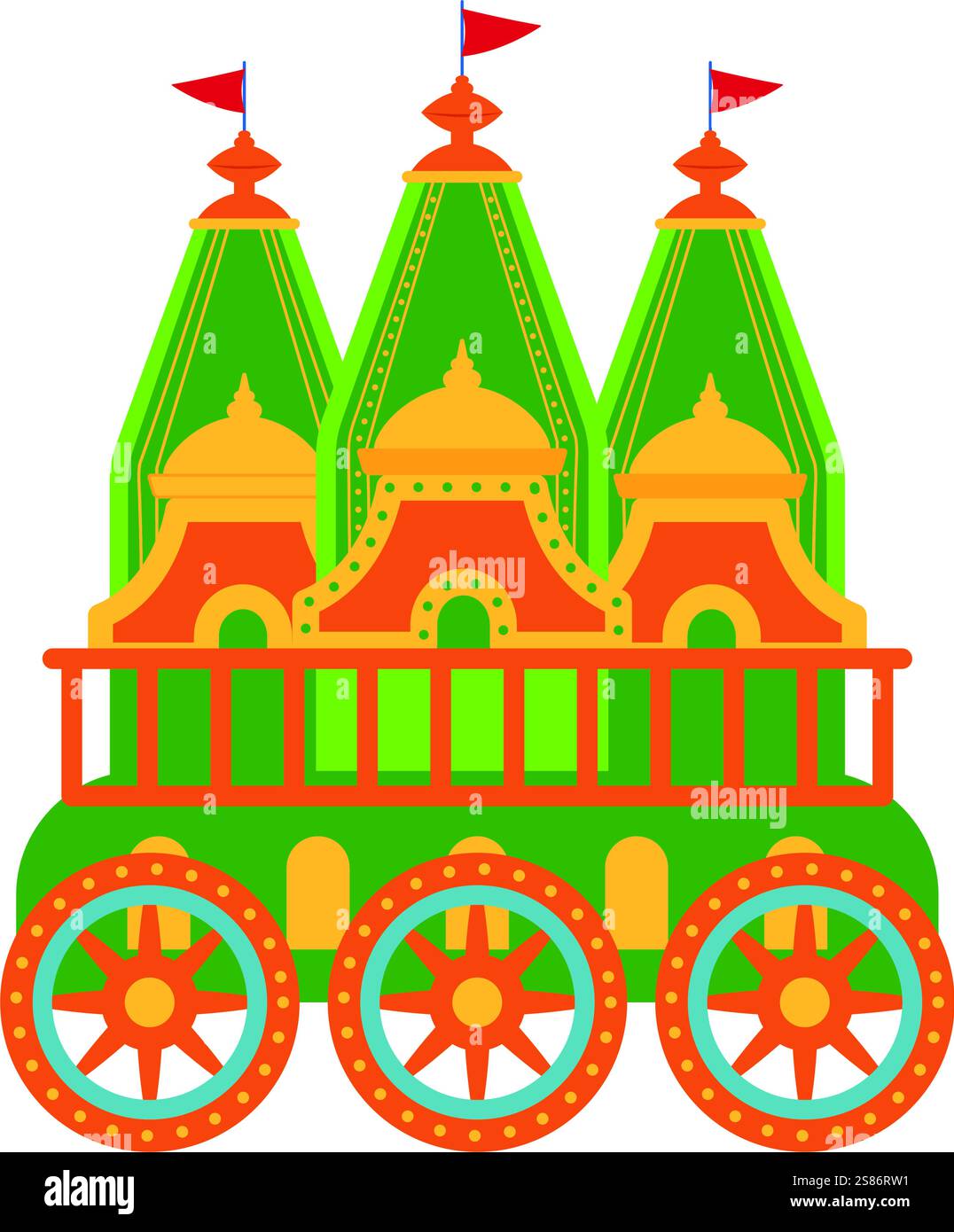 Temple rath yatra rathyatra Cut Out Stock Images & Pictures - Alamy