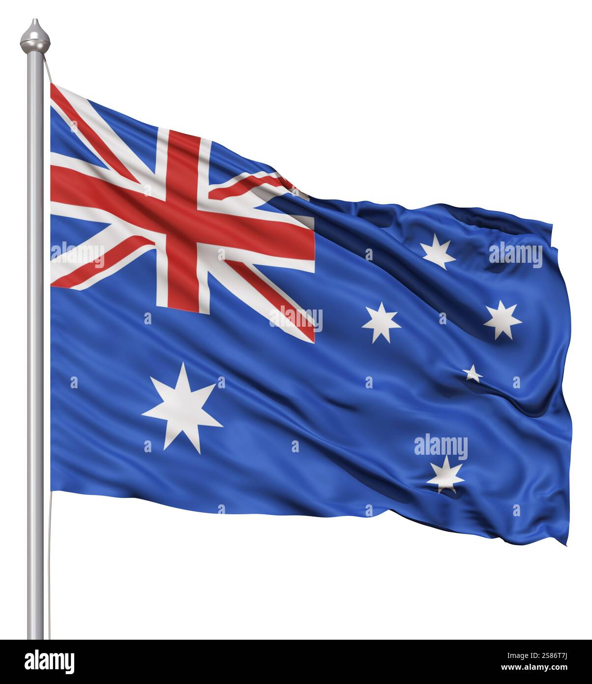 Realistic australia flag hi-res stock photography and images - Alamy