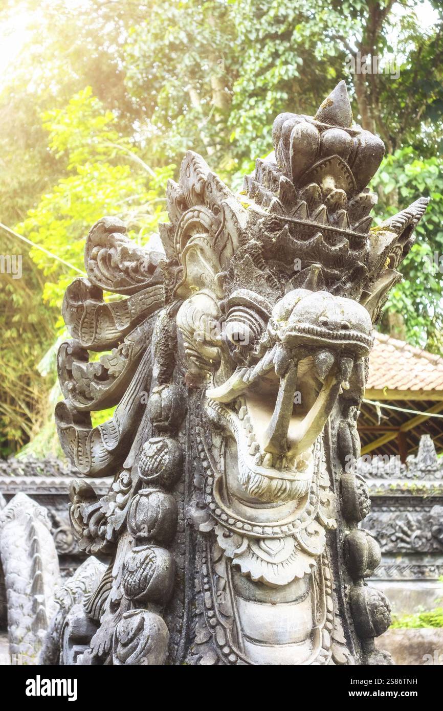 An image of a Hindu statue in Bali Indonesia Stock Photo - Alamy