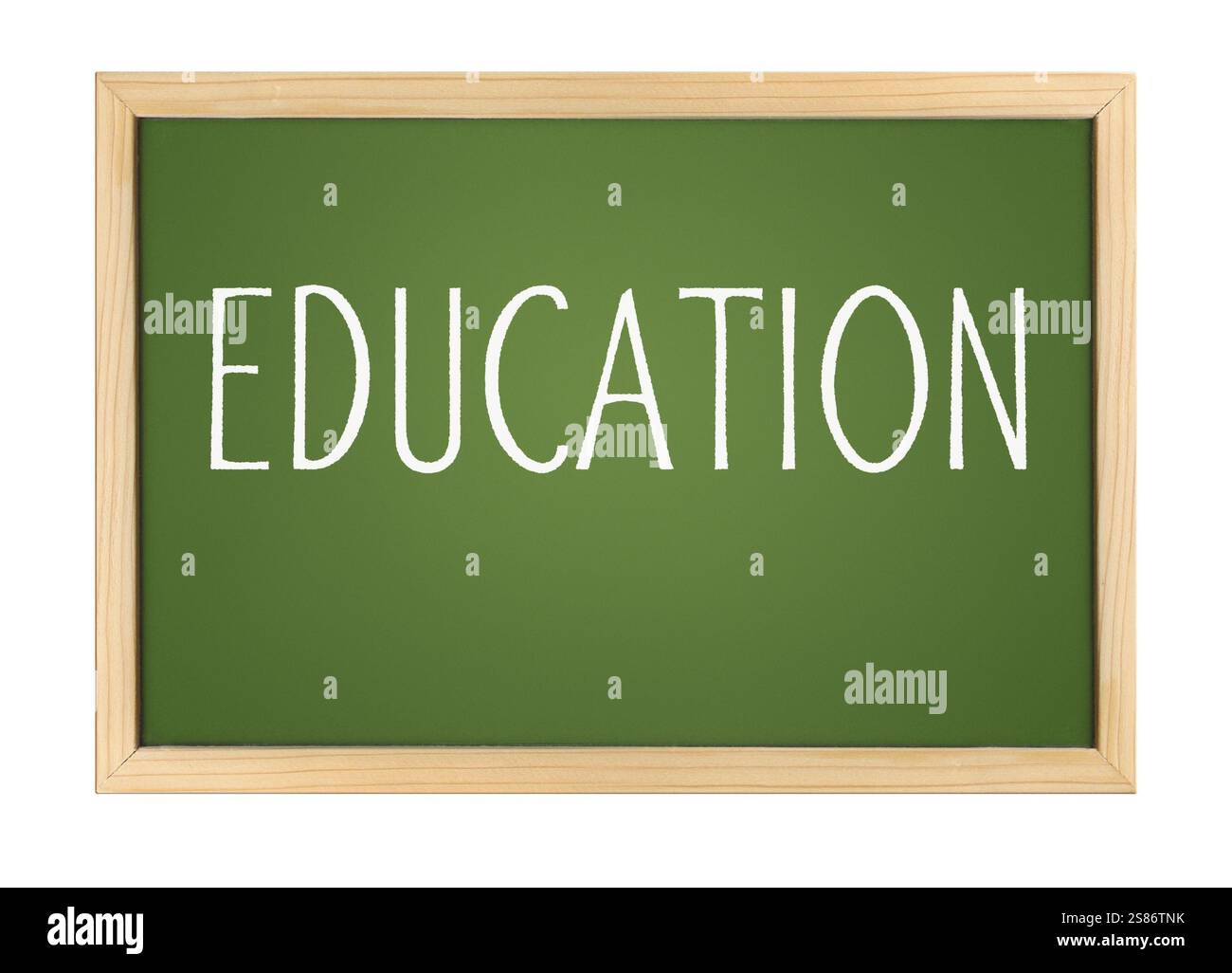 An illustration of a chalk board with the word education Stock Photo ...
