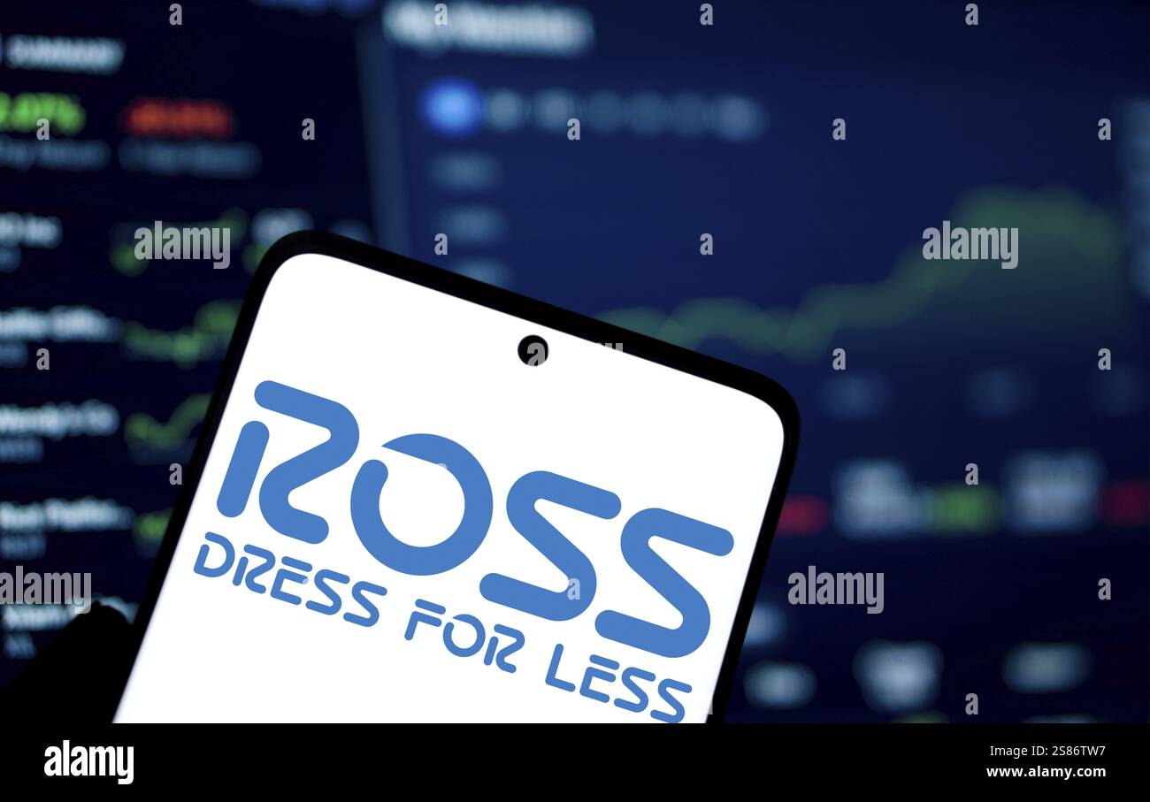 Ross dress for less logo is displayed on smartphone Stock Photo - Alamy