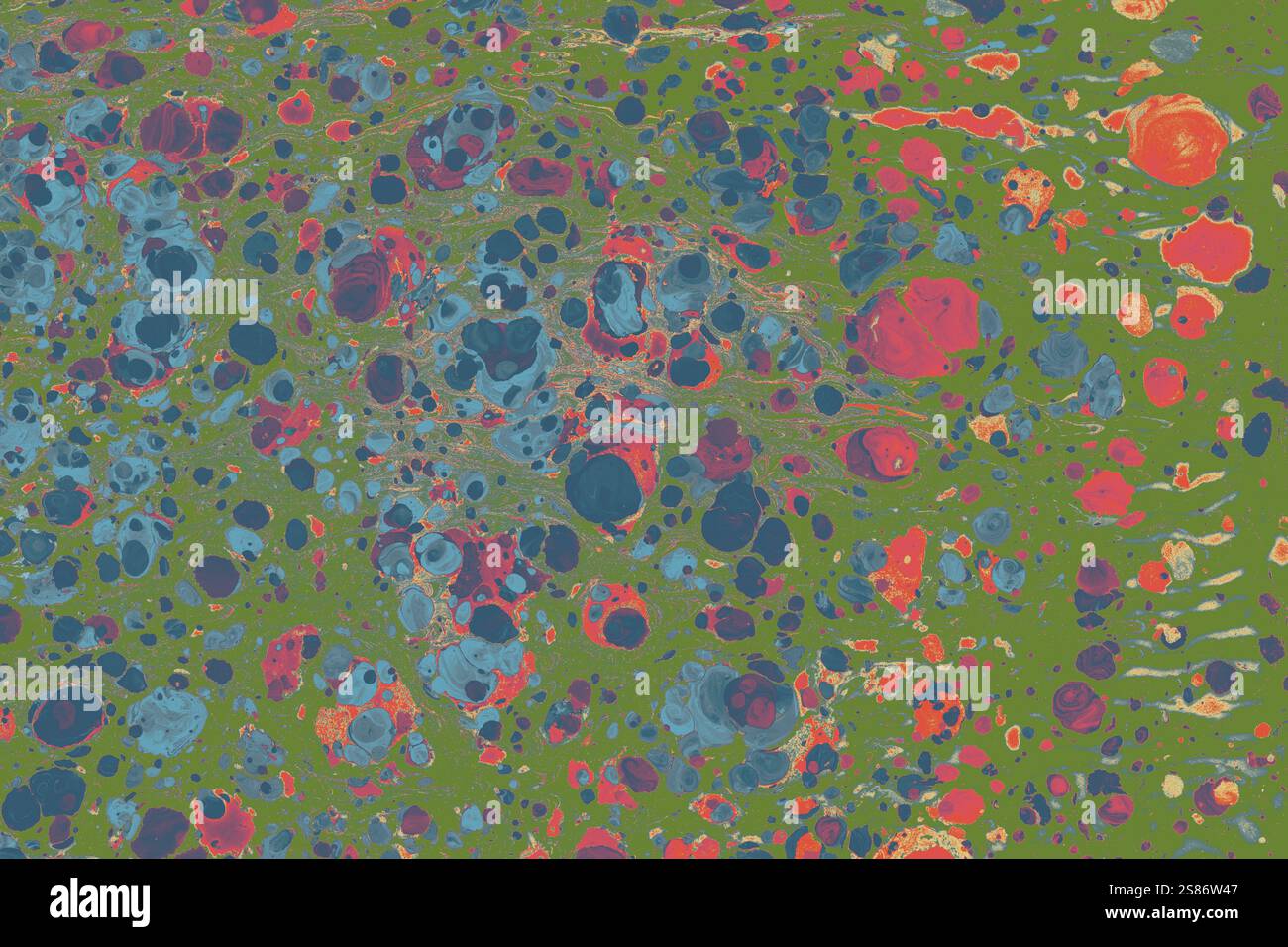 Abstract colored background. Marbling of aqueous surface design Stock ...