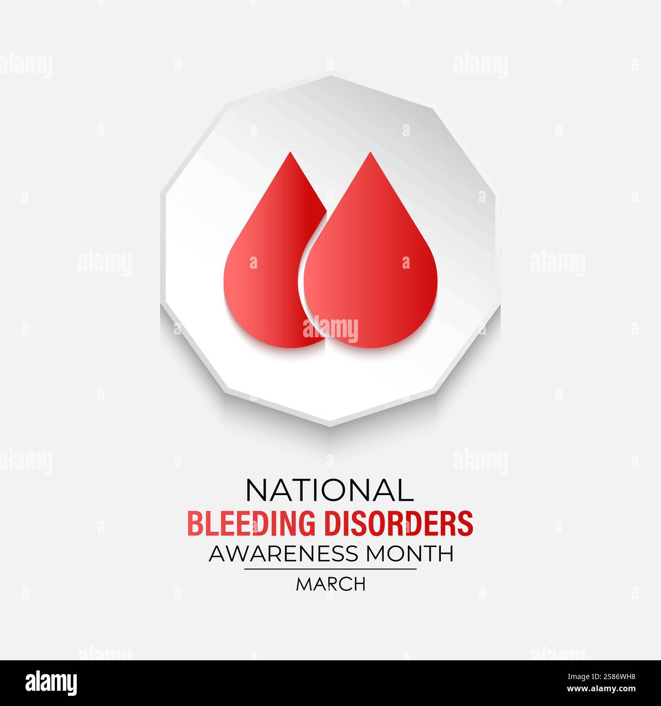 National Bleeding Disorders awareness month of March is dedicated to raising awareness about ...