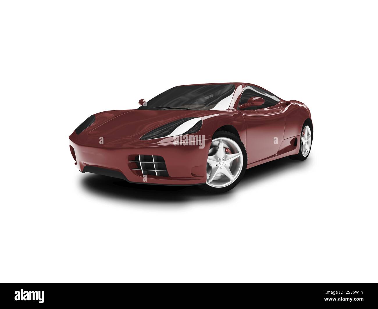 Passenger view from car Cut Out Stock Images & Pictures - Alamy