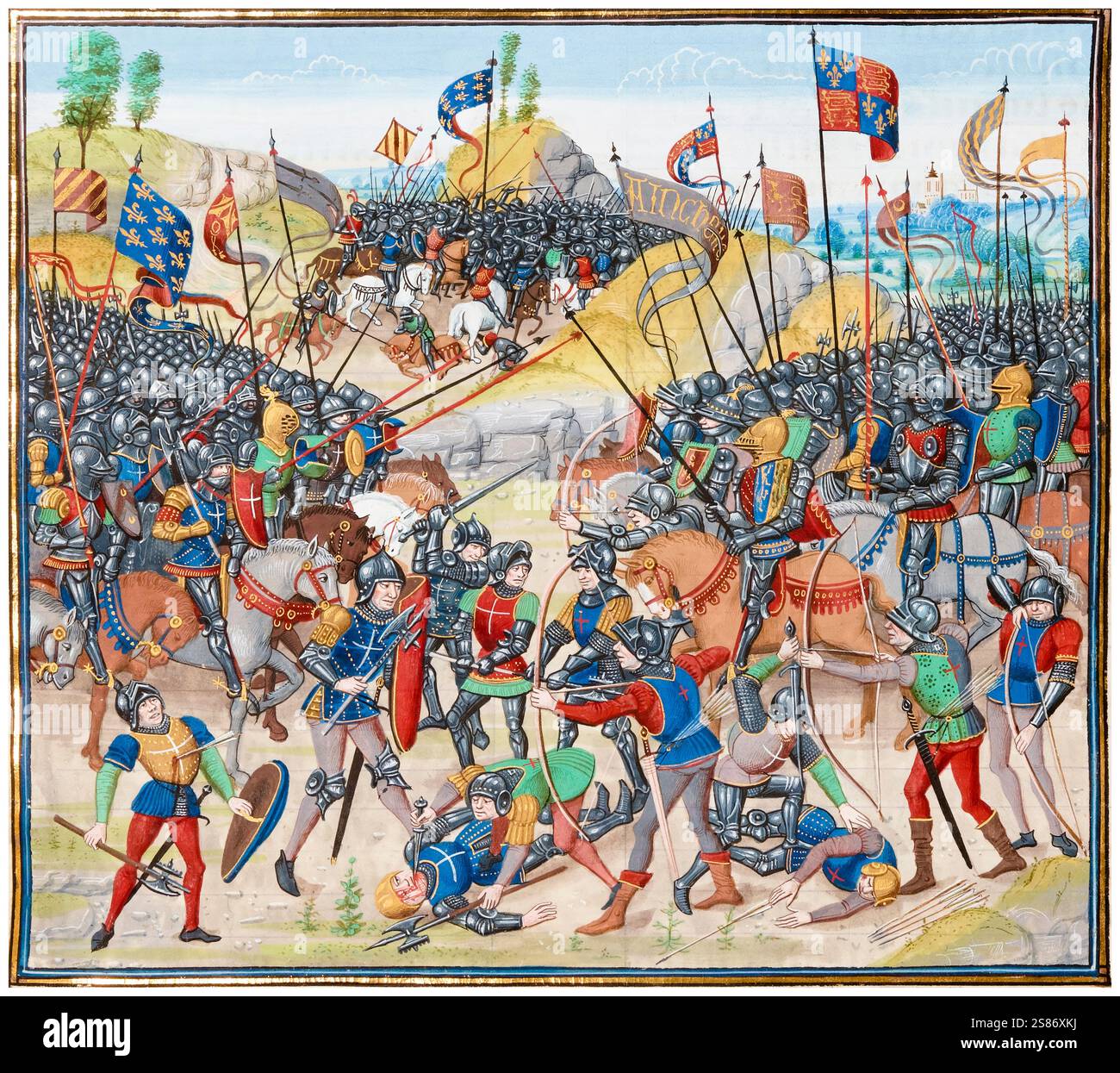 Medieval Battle: The Battle of Auray, 29th September 1364, decisive ...