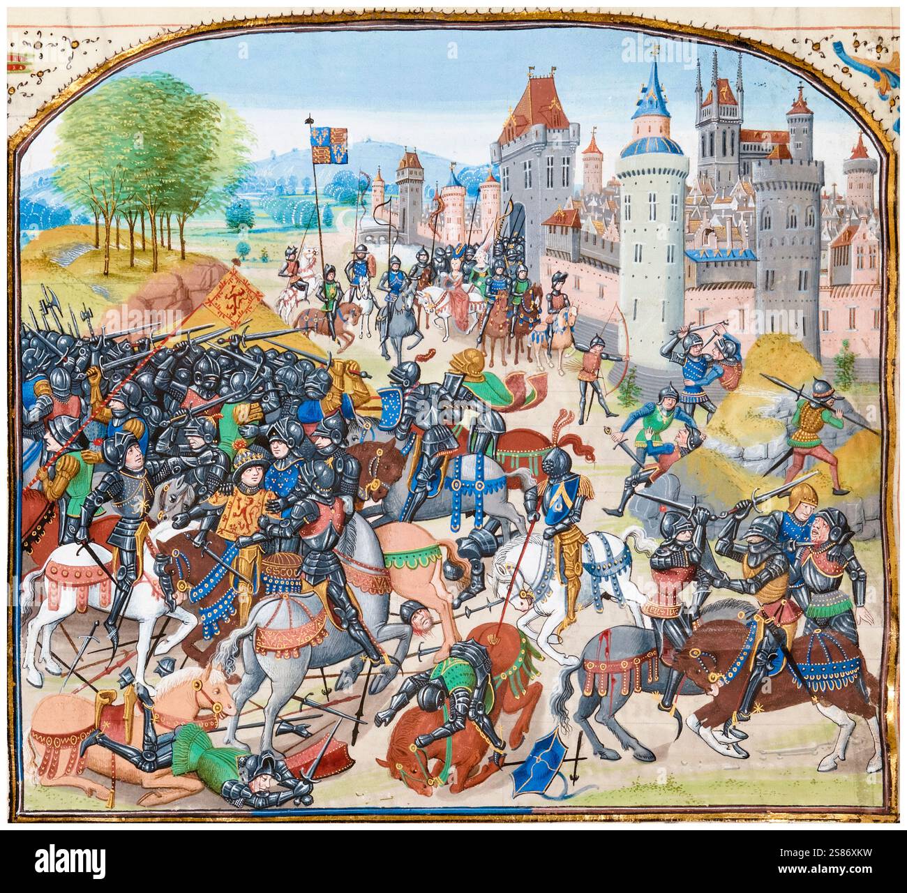 Medieval Battle: The Battle of Neville's Cross during the Second War of ...