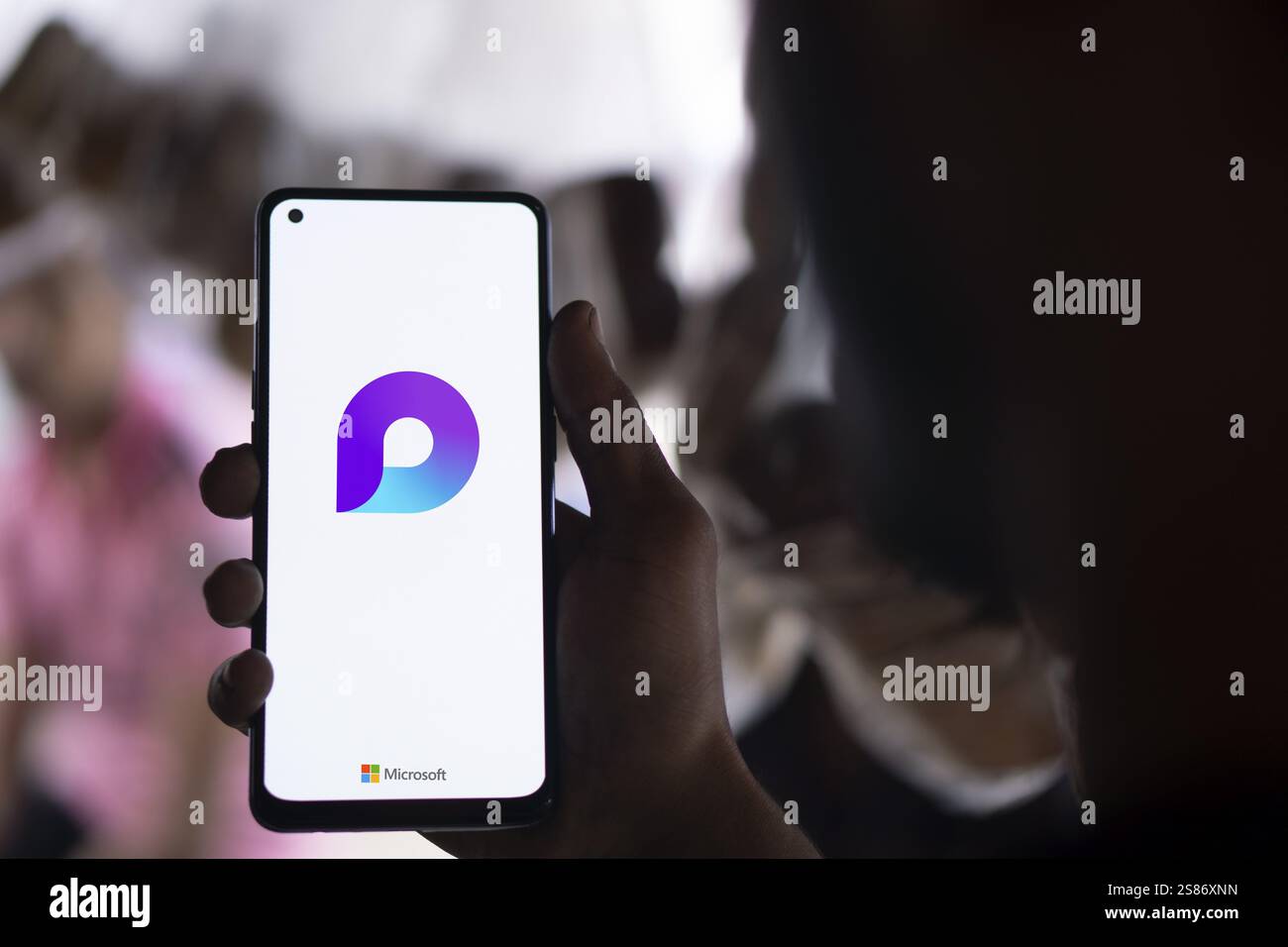 microsoft loop logo is displayed on smartphone. Microsoft Loop is an ...