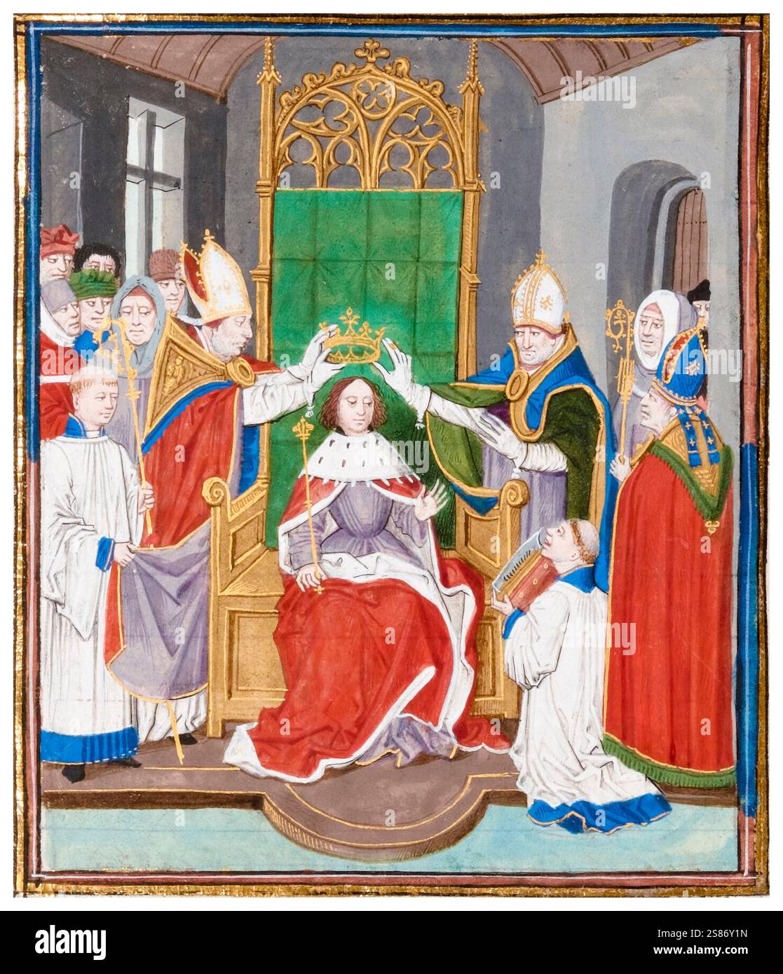 Edward 1st coronation hi-res stock photography and images - Alamy