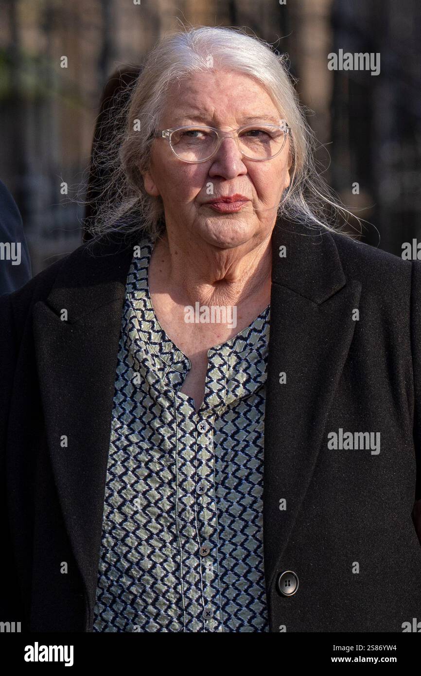 The mother of murder victim Emma Caldwell, Margaret Caldwell arriving ...