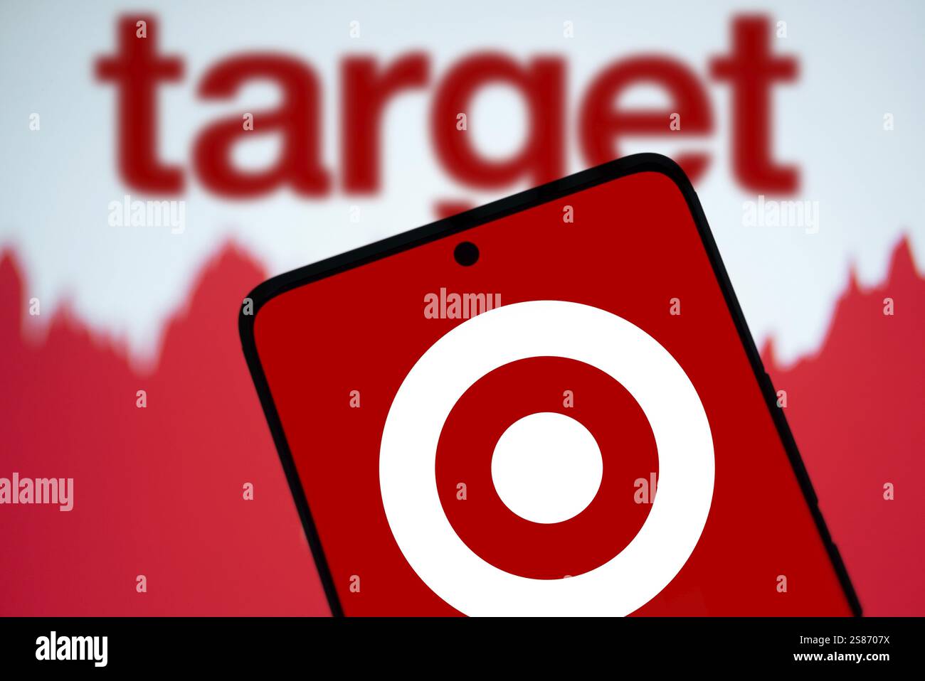Dhaka, Bangladesh- 25 Oct 2024: Target logo is displayed on smartphone Stock Photo - Alamy