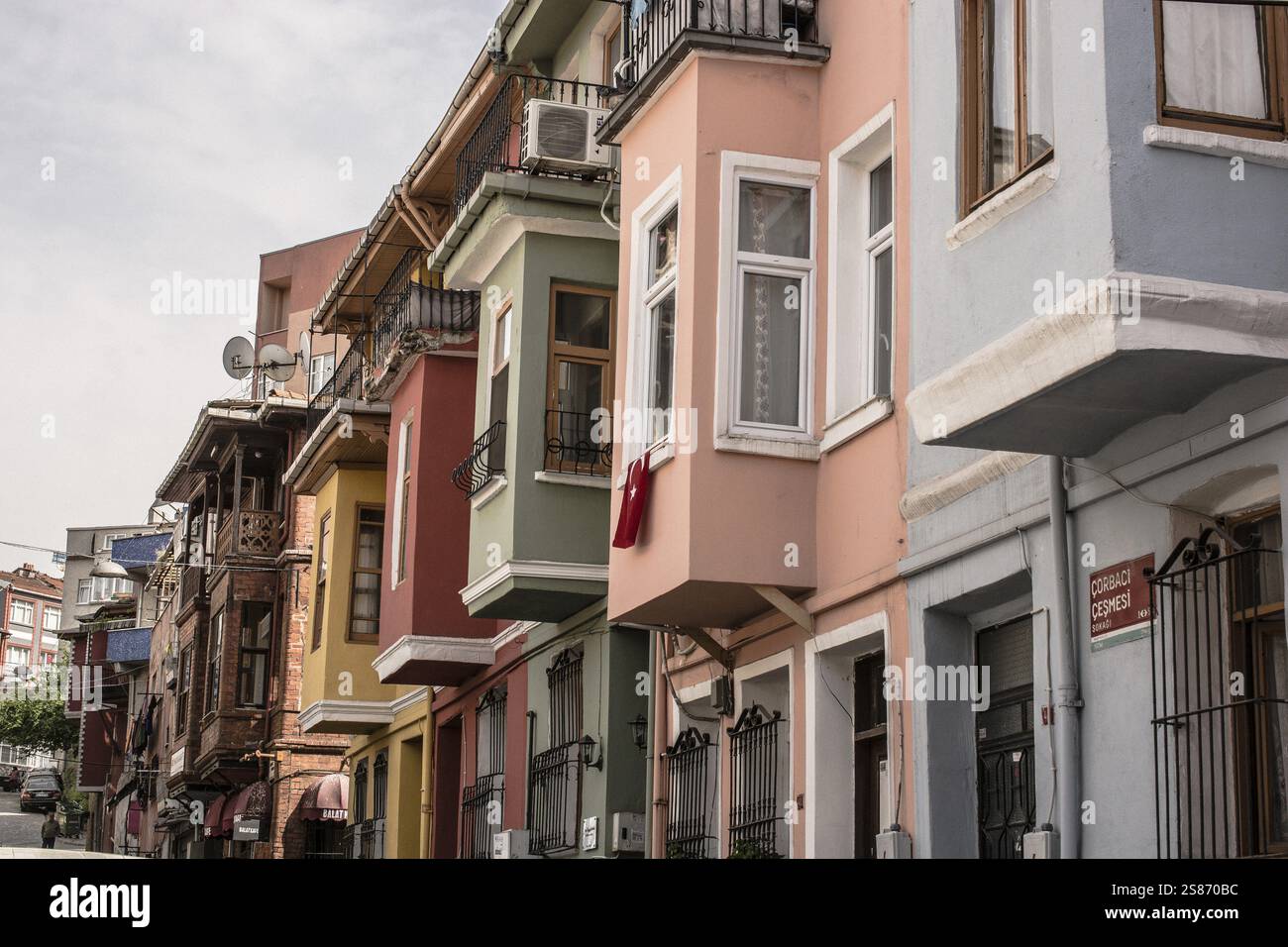 Architectural Example of outstanding Turkish Traditional houses Stock ...