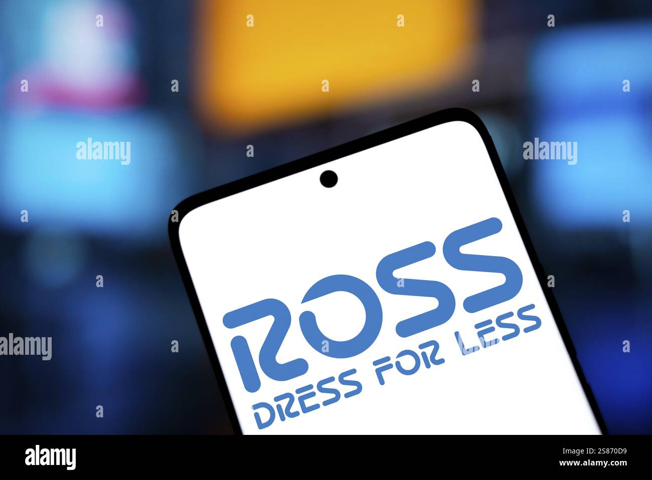Ross dress for less logo is displayed on smartphone Stock Photo - Alamy