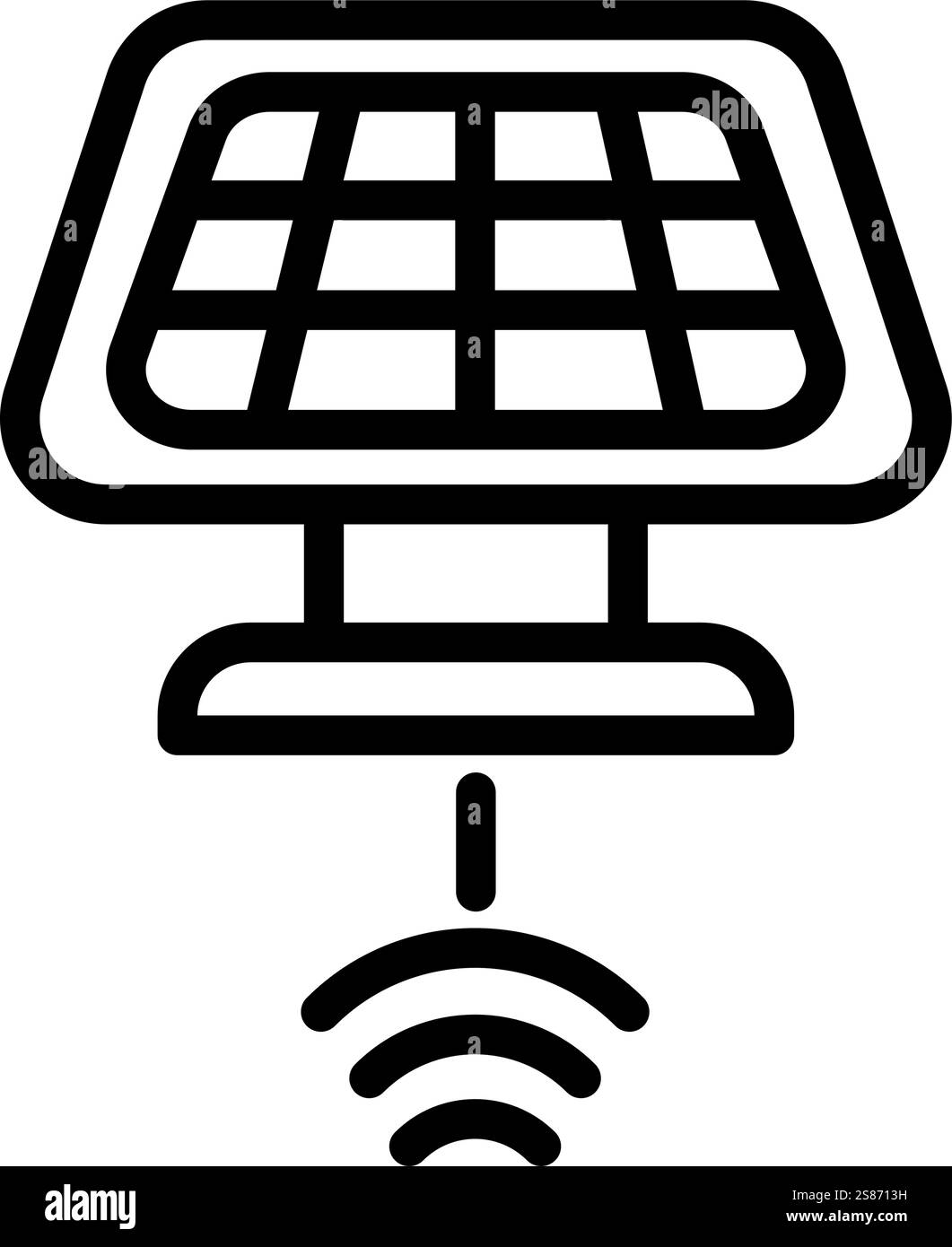 Photovoltaic system smart home Cut Out Stock Images & Pictures - Alamy