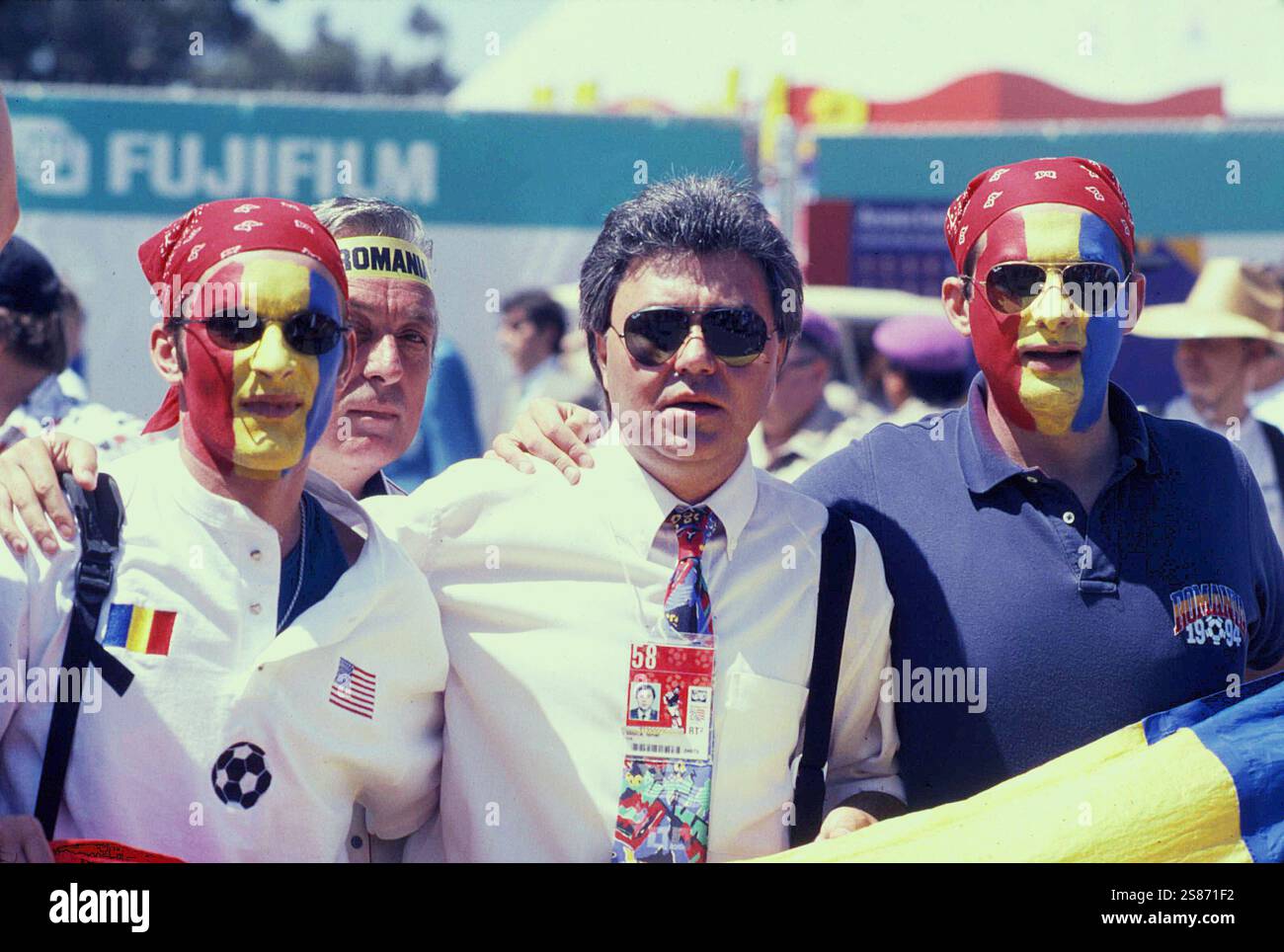 Los Angeles, CA, USA, 1994. Romanian sport commentator Ionel Stoica ...