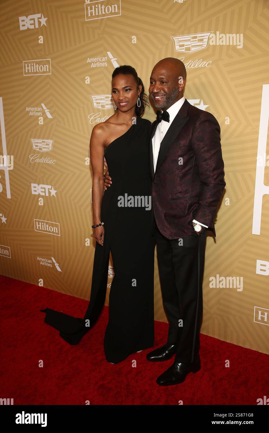 Nicole Friday and Jeff Friday at the American Black Film Festival ...