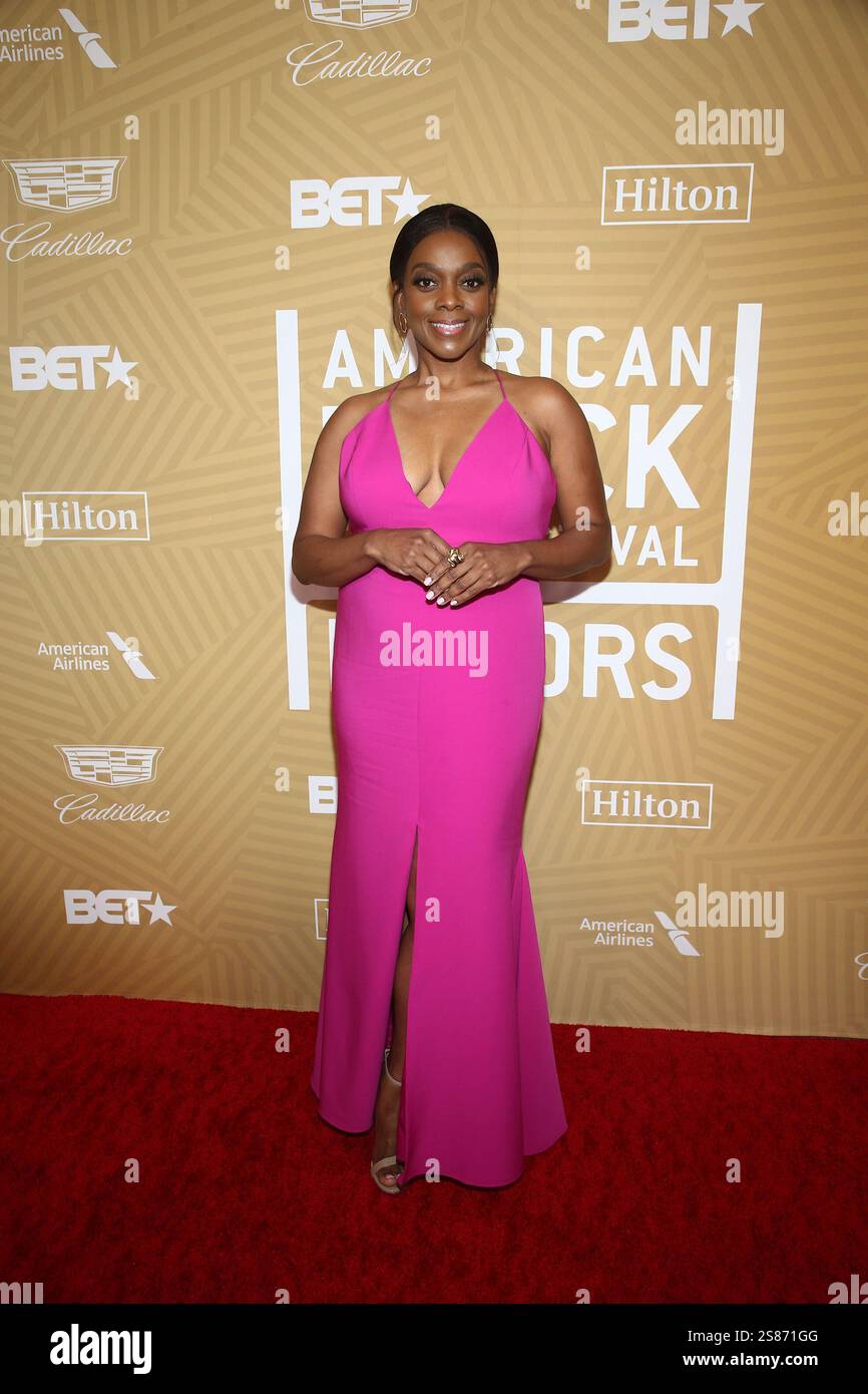 Karan Kendrick at the American Black Film Festival Honors, Arrivals ...